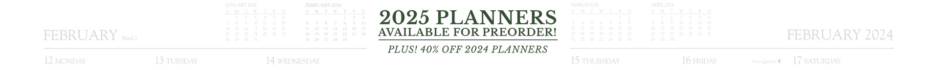 Harbor Pocket Weekly Planner